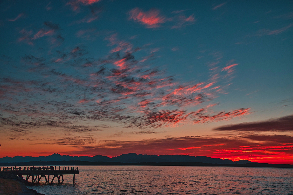 Sunset of the week 7-12-21 | Westside Seattle